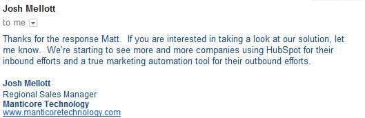 A Brilliant Sales Email [Share this with your team]